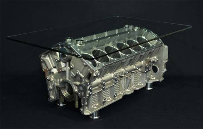 19 Incredible Pieces of Furniture Made Using Upcycled Vintage Car Parts ...