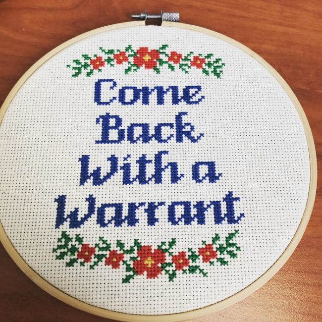 These Surprisingly Savage Cross Stitches Prove The Hobby Isn’t Just For ...