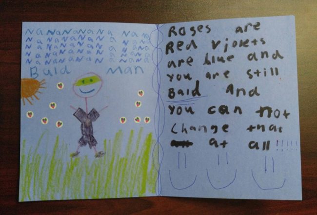 20 Funny Cards From Kids That Are Maybe Just A Little Too Honest ...